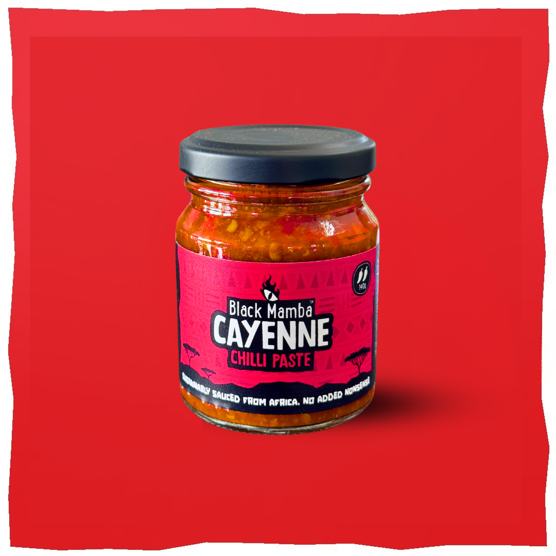 Cayenne Chilli Paste (140g) – Black Mamba Chilli